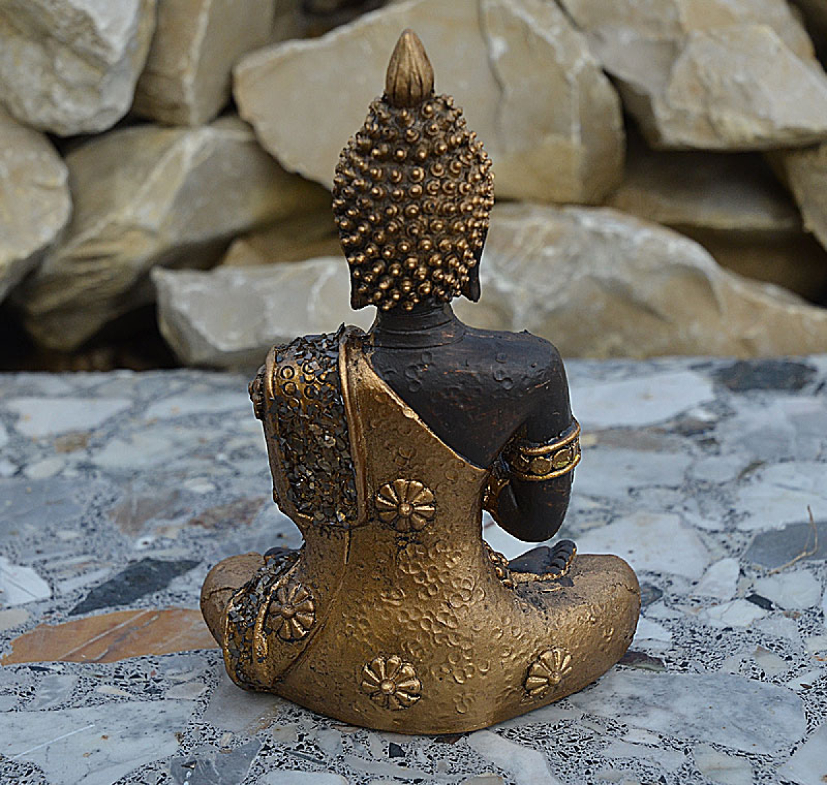 buddhawelt.ch - Thai Buddha im Lotussitz (Figur 4) Höhe: 10 cm